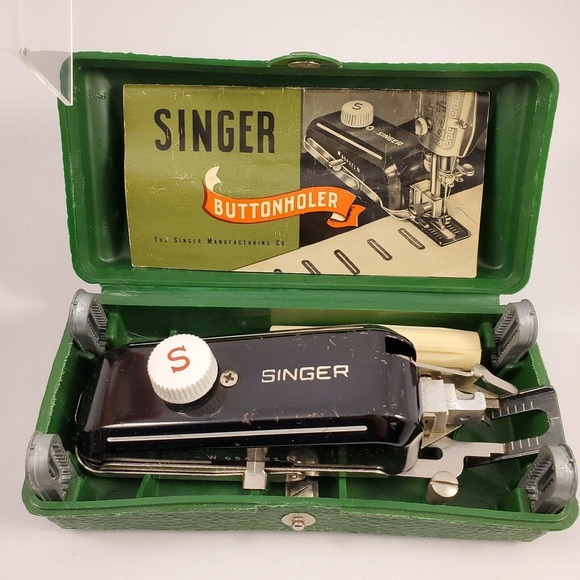 Singer | Other | 948 Singer Buttonholer 16506 4 Templates | Poshmark